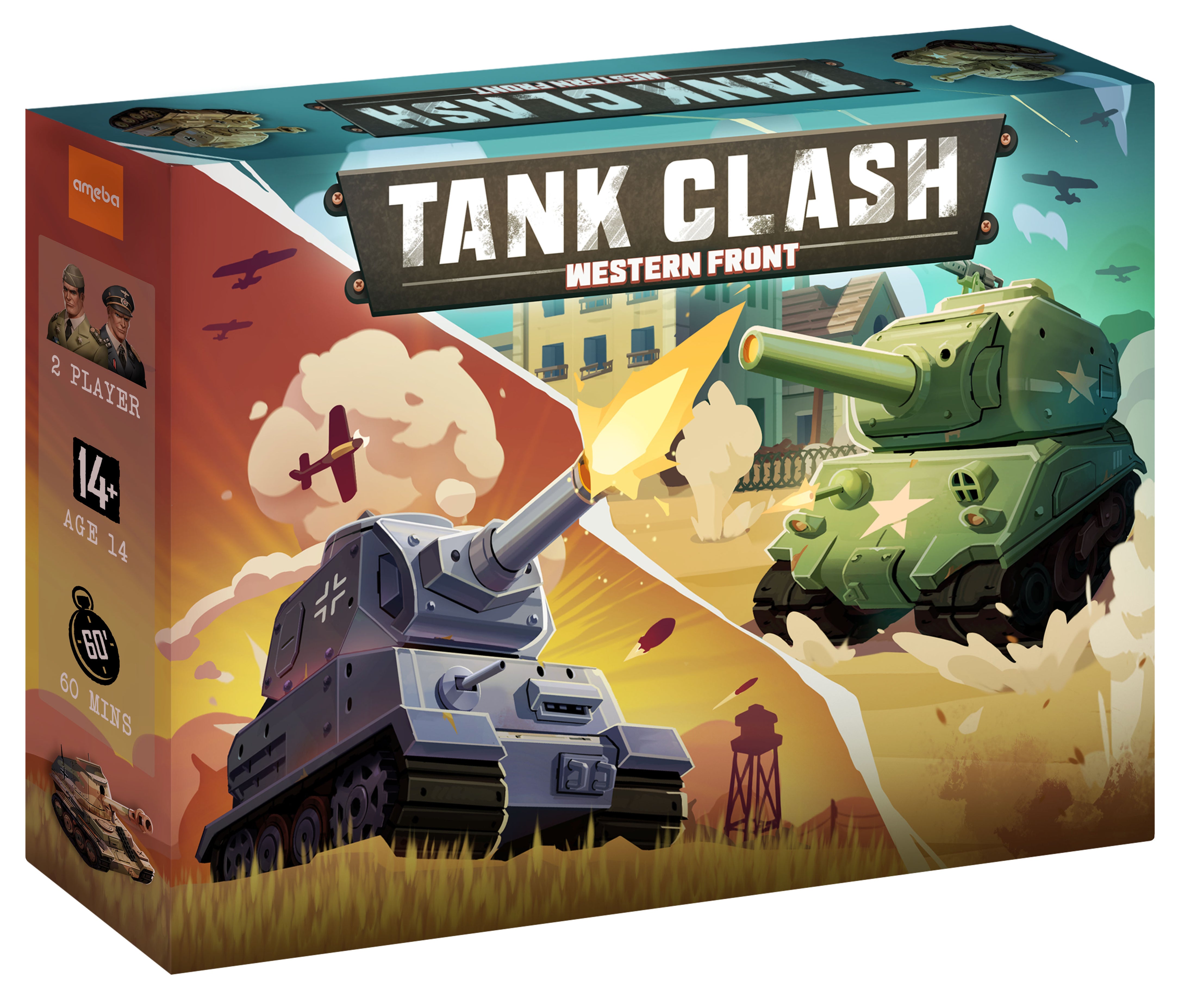 tank clash board game — amebastuff