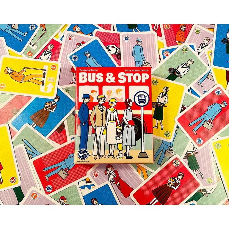 bus & stop card game — amebastuff