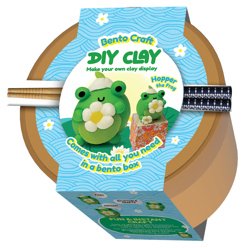 hopper the frog diy clay kit — amebastuff