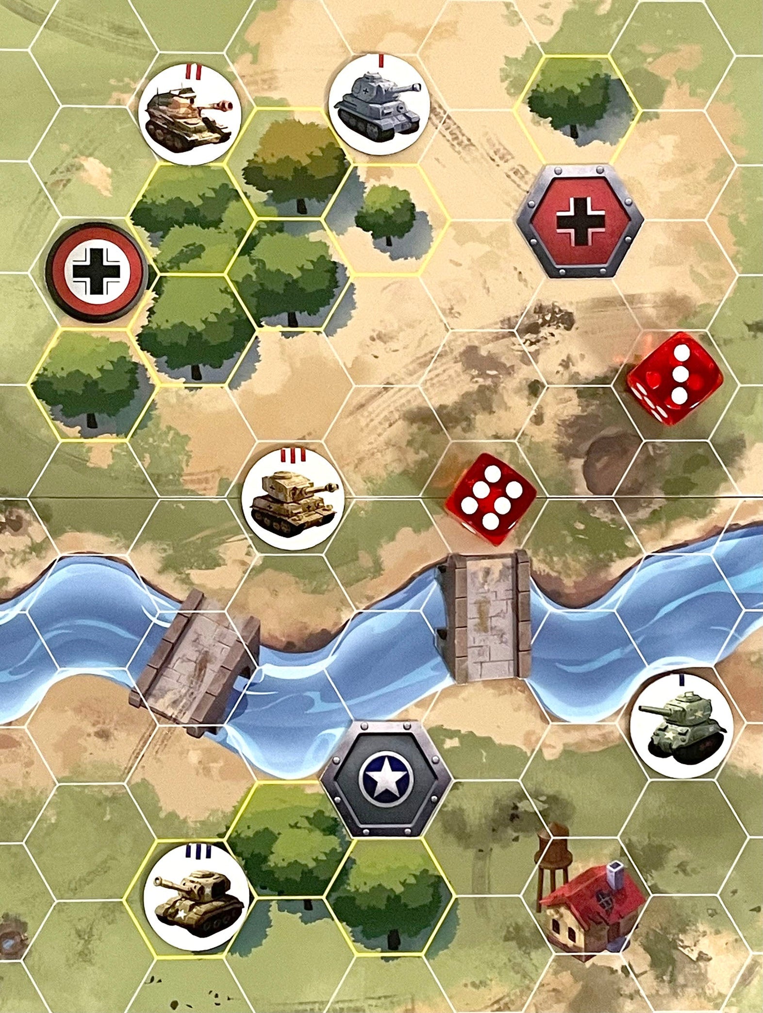 tank clash board game — amebastuff