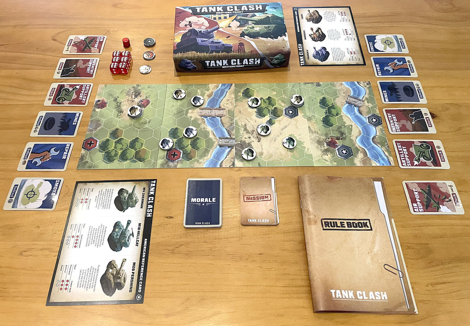 tank clash board game — amebastuff