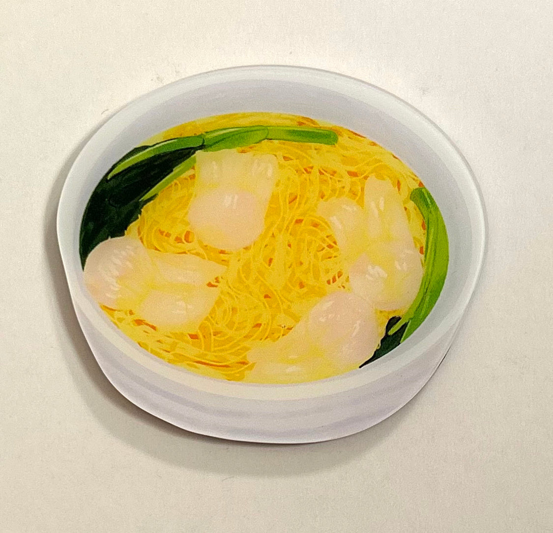 wonton noodle magnet — amebastuff
