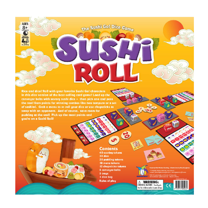 sushi roll dice game — amebastuff