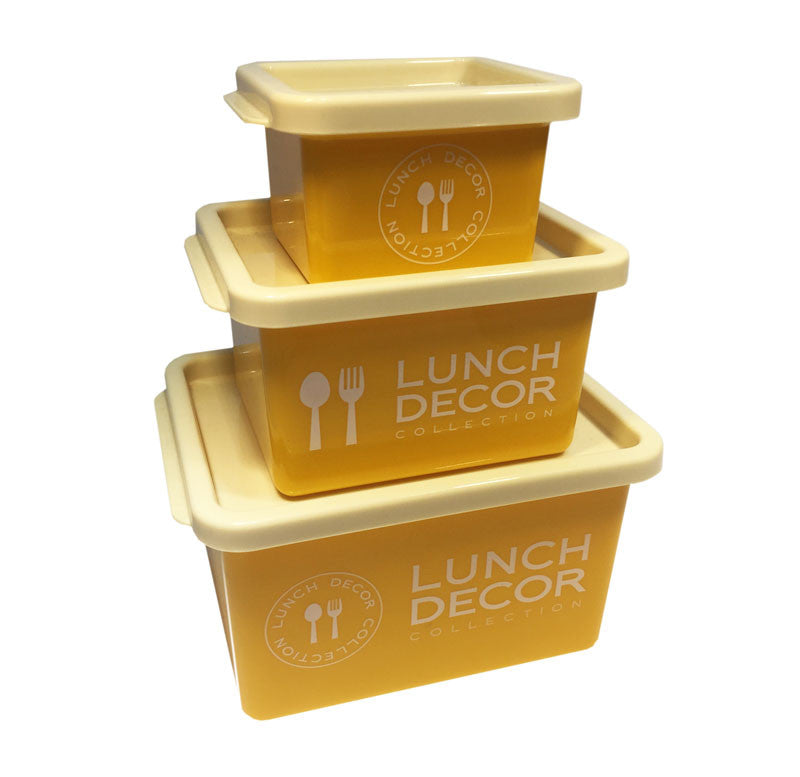 set of 3 lunch box — amebastuff