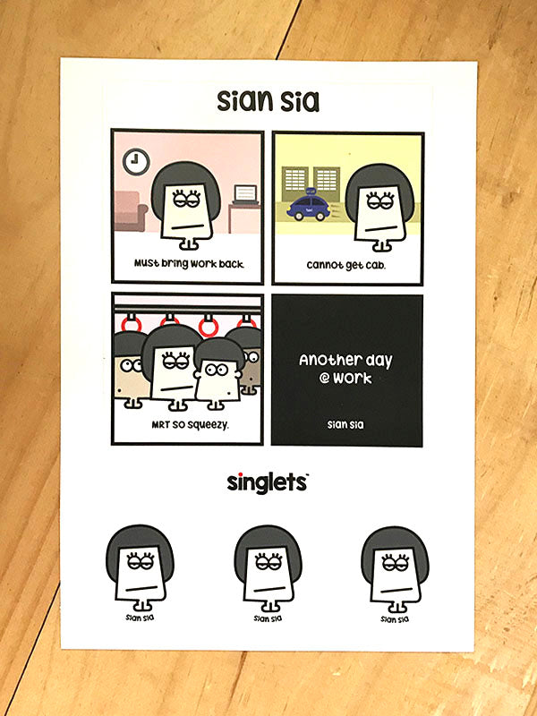 sian sia sticker set — amebastuff