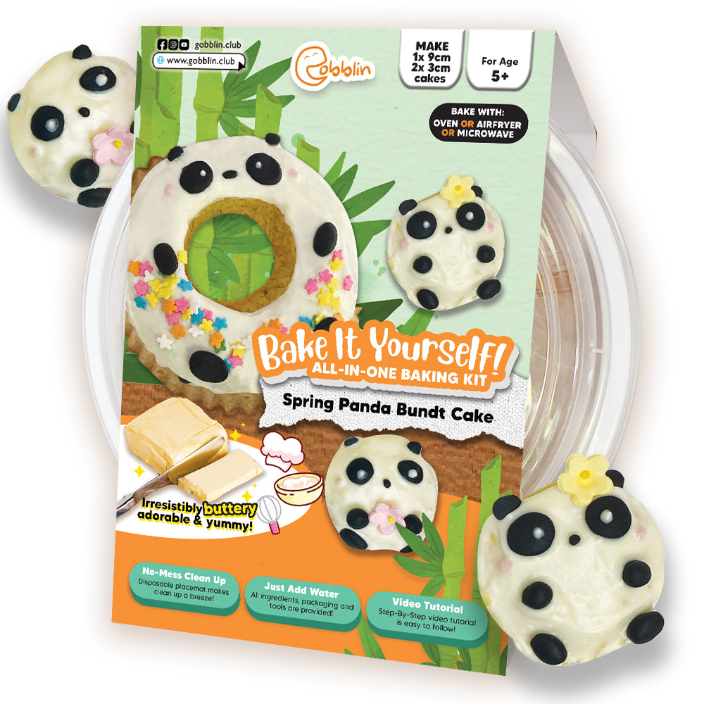 Spring Panda butter bundt cake — amebastuff
