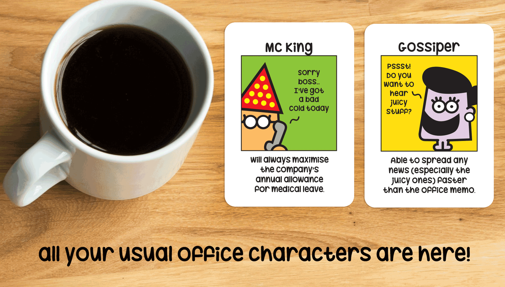 bad boss card game — amebastuff