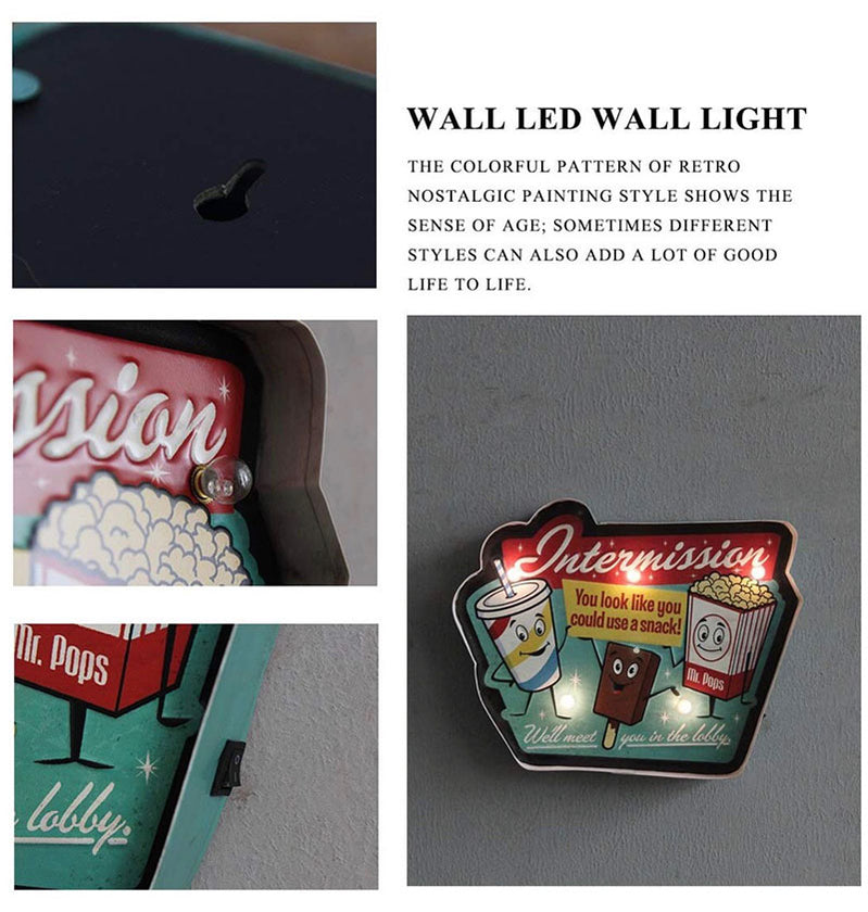 intermission retro sign — amebastuff