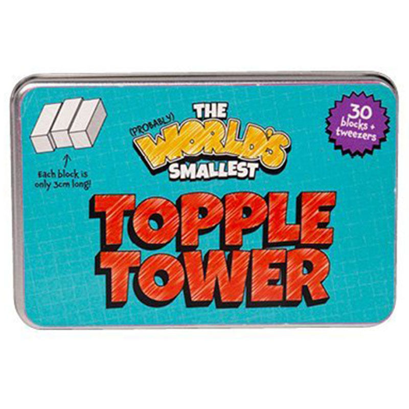 world's smallest topple tower — amebastuff