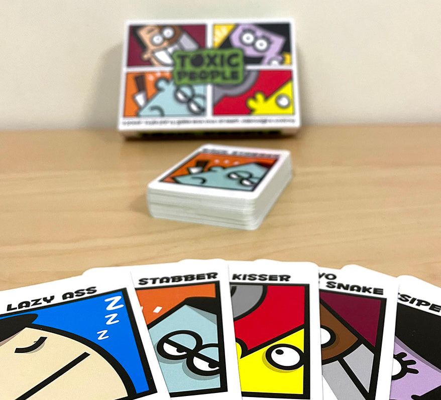 toxic people toxic card pack — amebastuff