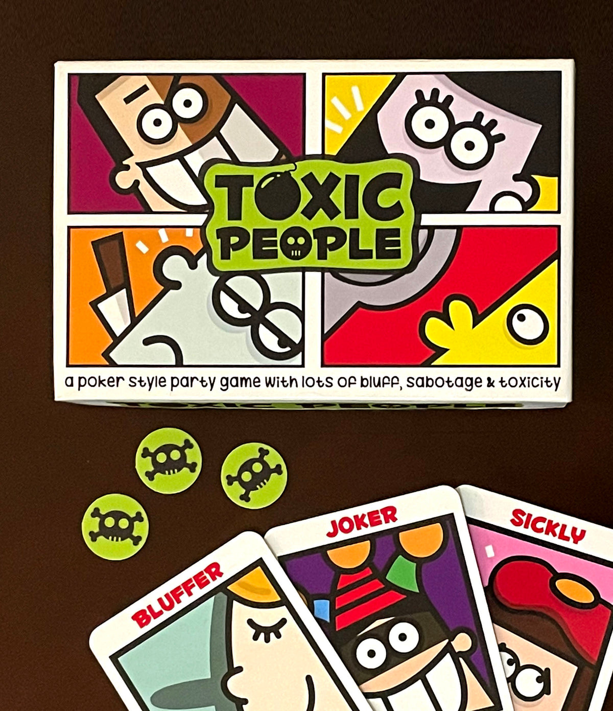 toxic people game (1st edition) — amebastuff