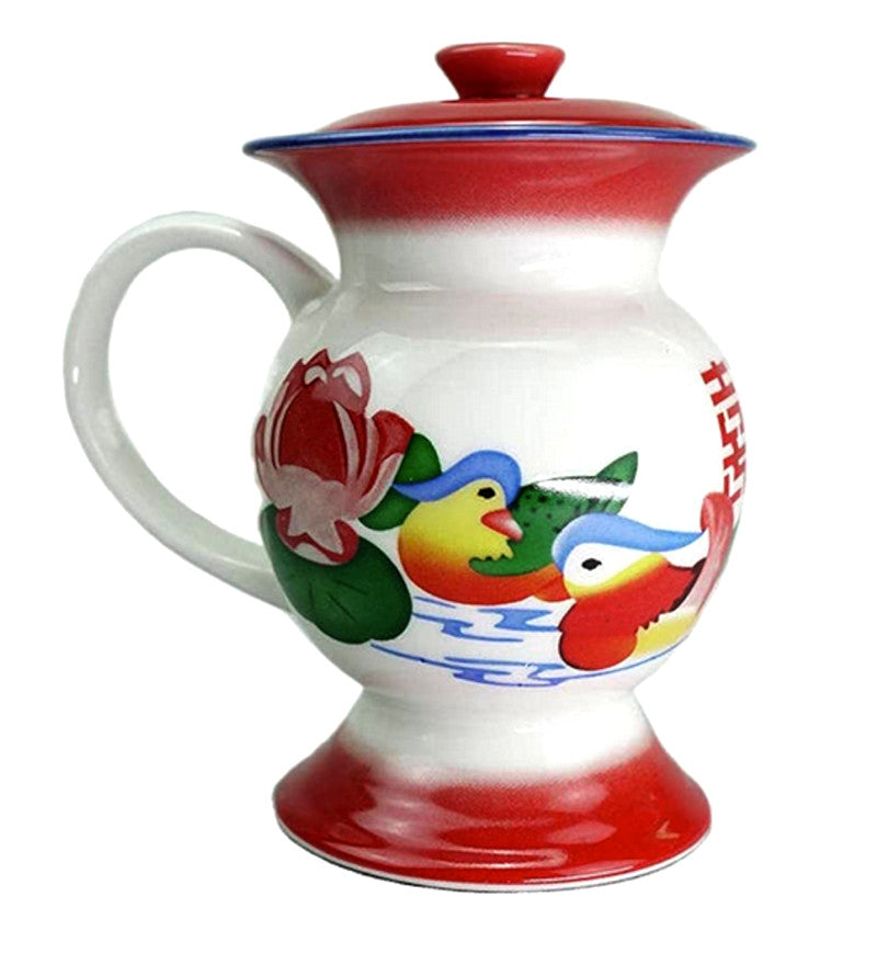 mandarin duck mug — amebastuff