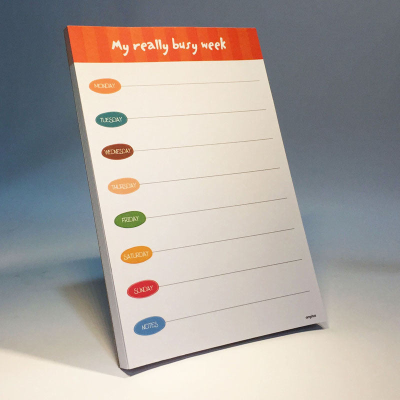 my really busy week memopad — amebastuff